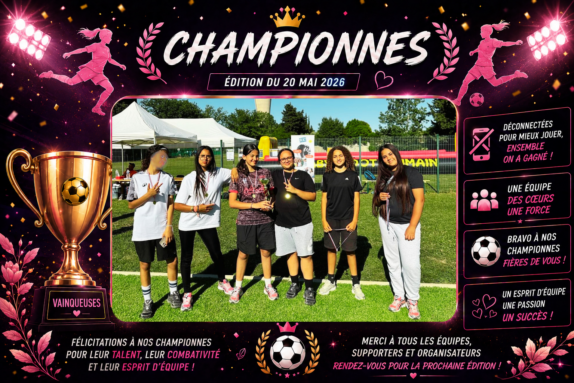 Tournoi de foot Défi 10 jours sans écran - Accueil de loisirs de Saint ...